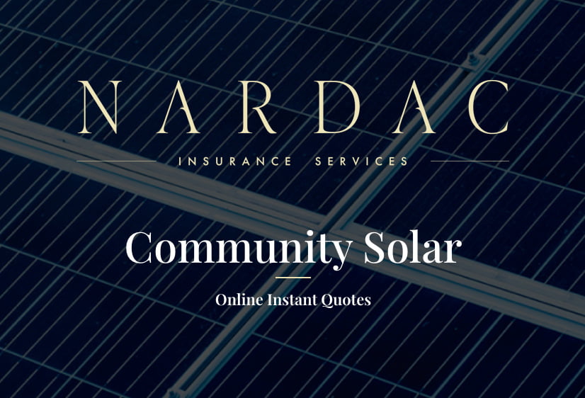 Community Solar Insurance | Renewable Energy Coverage by NARDAC